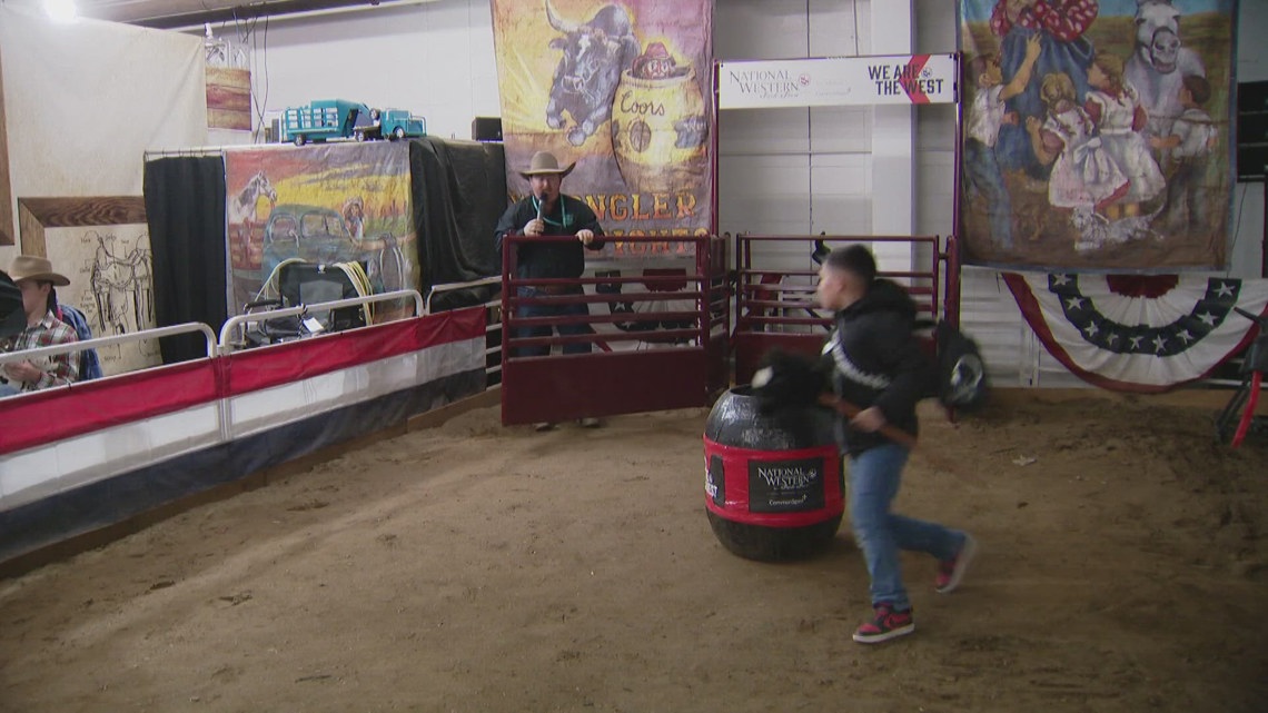 Kids get a little taste of the National Western Stock Show | 9news.com