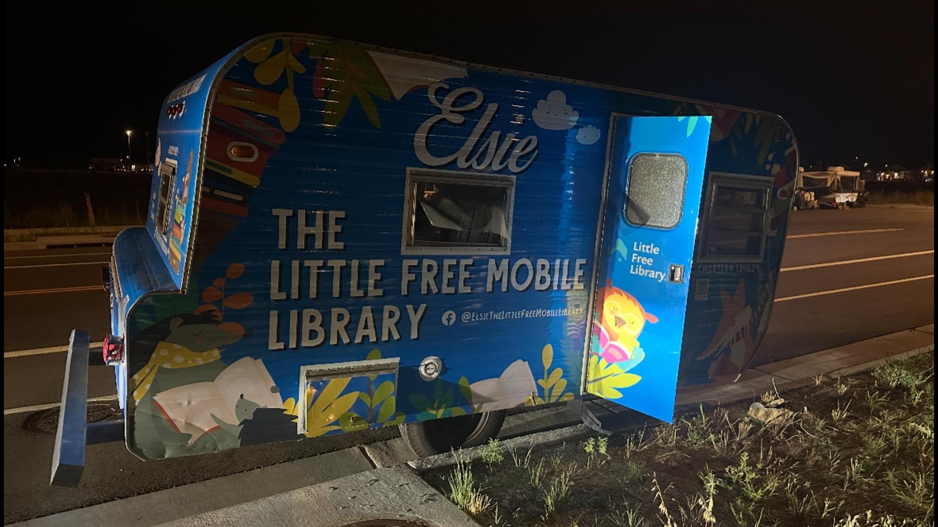 Little free mobile library 'Elsie' stolen in Brighton, found in Denver ...