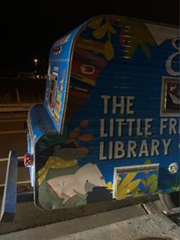 Little free mobile library 'Elsie' stolen in Brighton, found in Denver ...