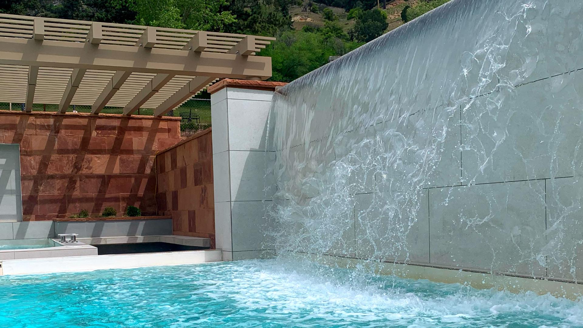 Glenwood Hot Springs Resort opens brand new Yampa Mineral Baths | 9news.com