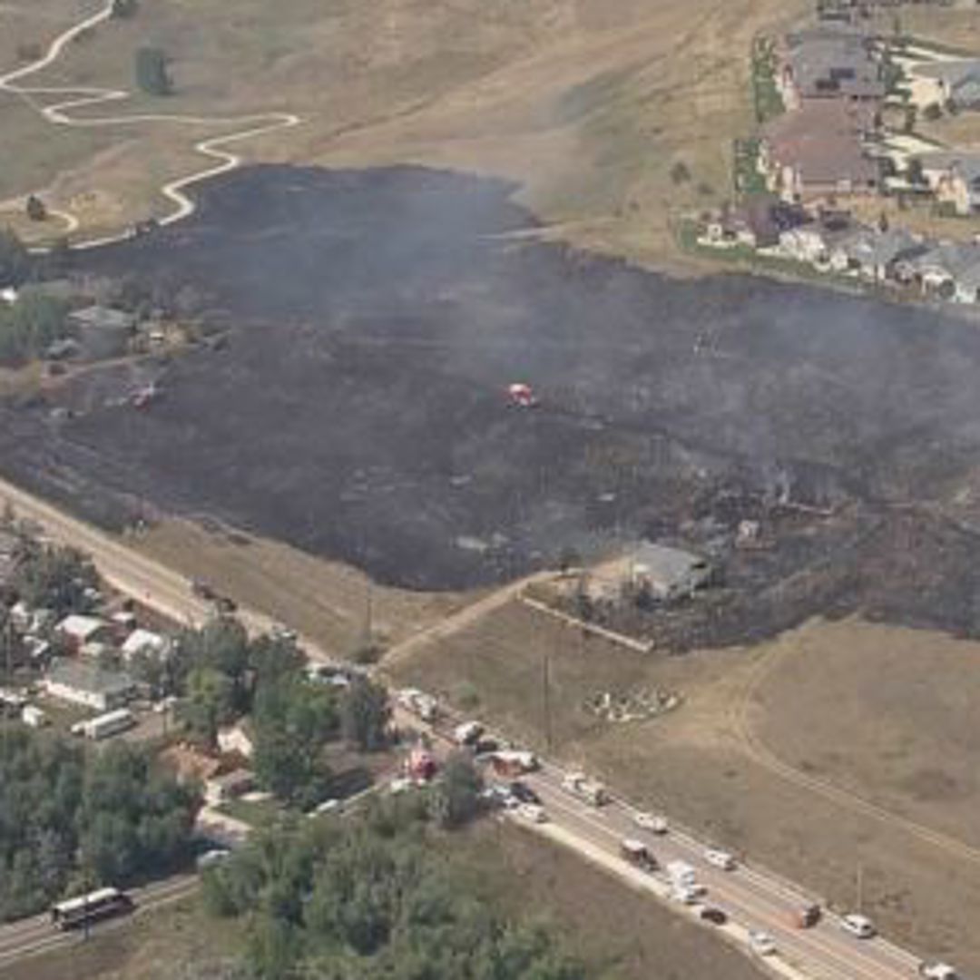 Smoke visible from vegetation fire in Arvada Thursday | 9news.com