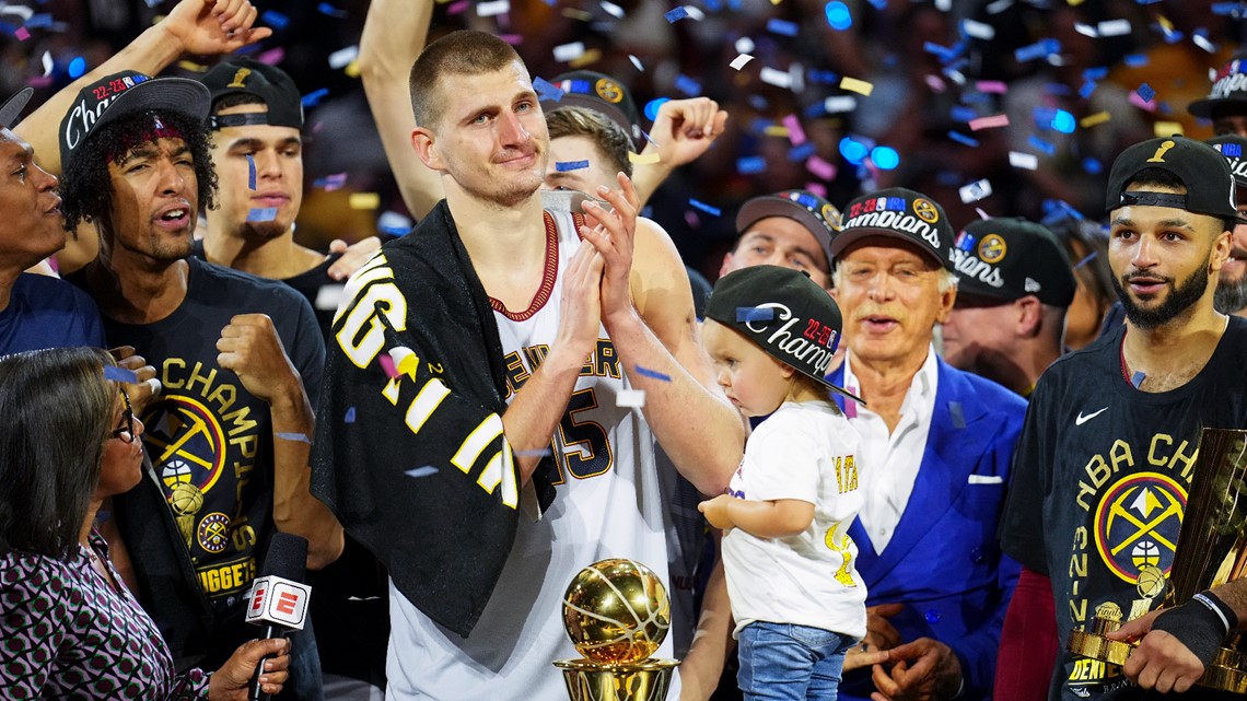 Nikola Jokić's daughter was the real MVP of the NBA Finals | 9news.com