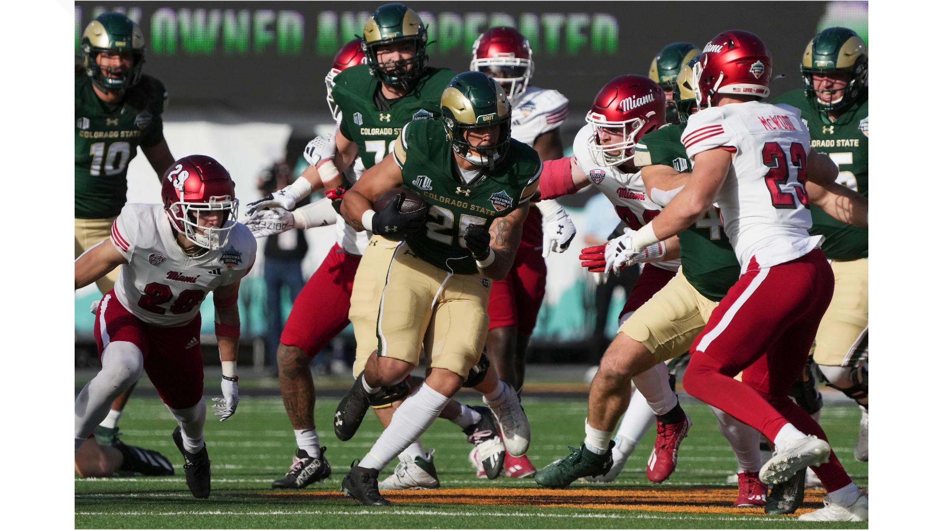 Miami (Ohio) Redhawks defeat Colorado State Rams in Arizona Bowl ...