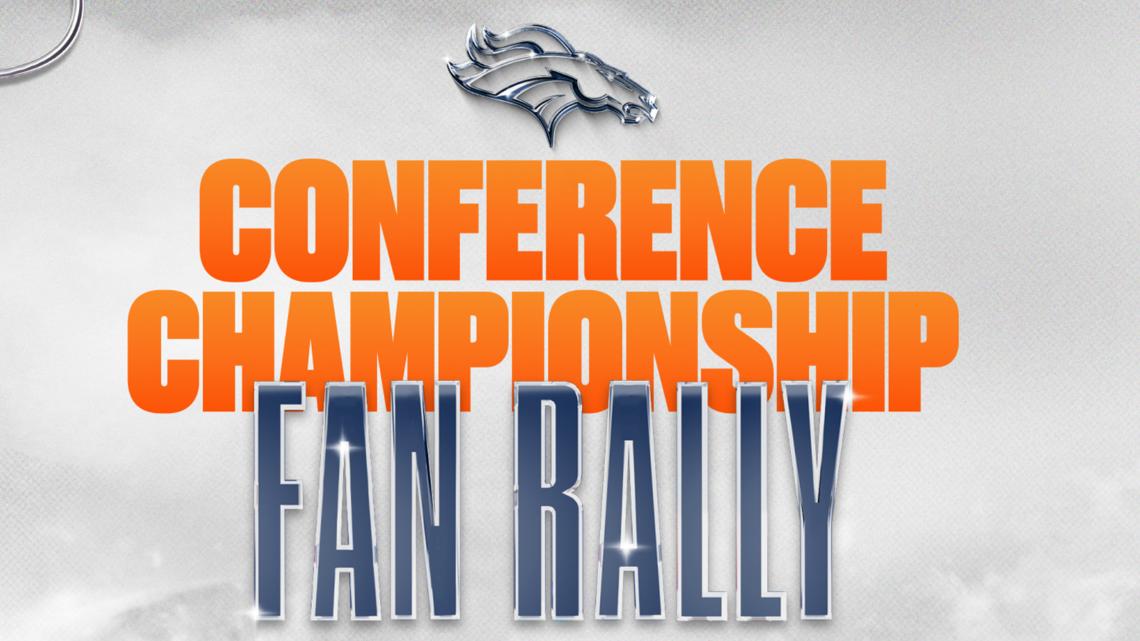 Broncos hosting conference championship rally ahead of AFC title game ...