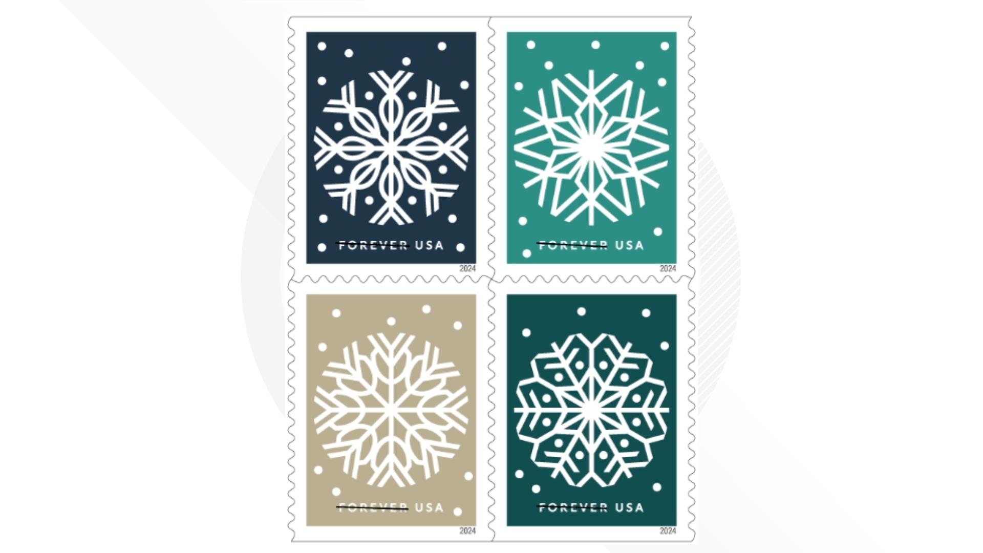 US Postal Service Unveils New 2024 Holiday Season Stamps 9news US Postal Service Unveils New 2024 Holiday Season Stamps 9news