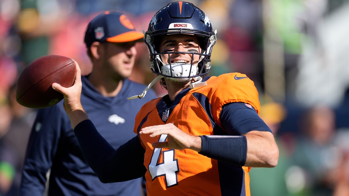 Jarrett Stidham stays ready as Russell Wilson durability returns | 9news.com
