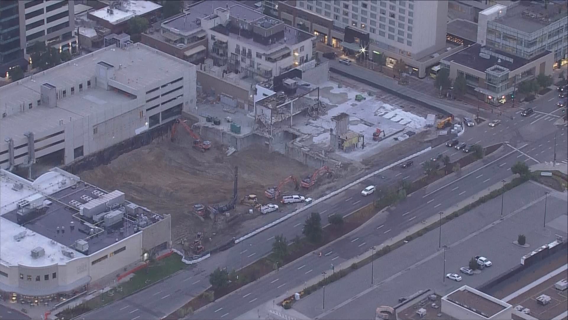 Former Crate & Barrel, Sears demolished in Denver for redevelopment ...
