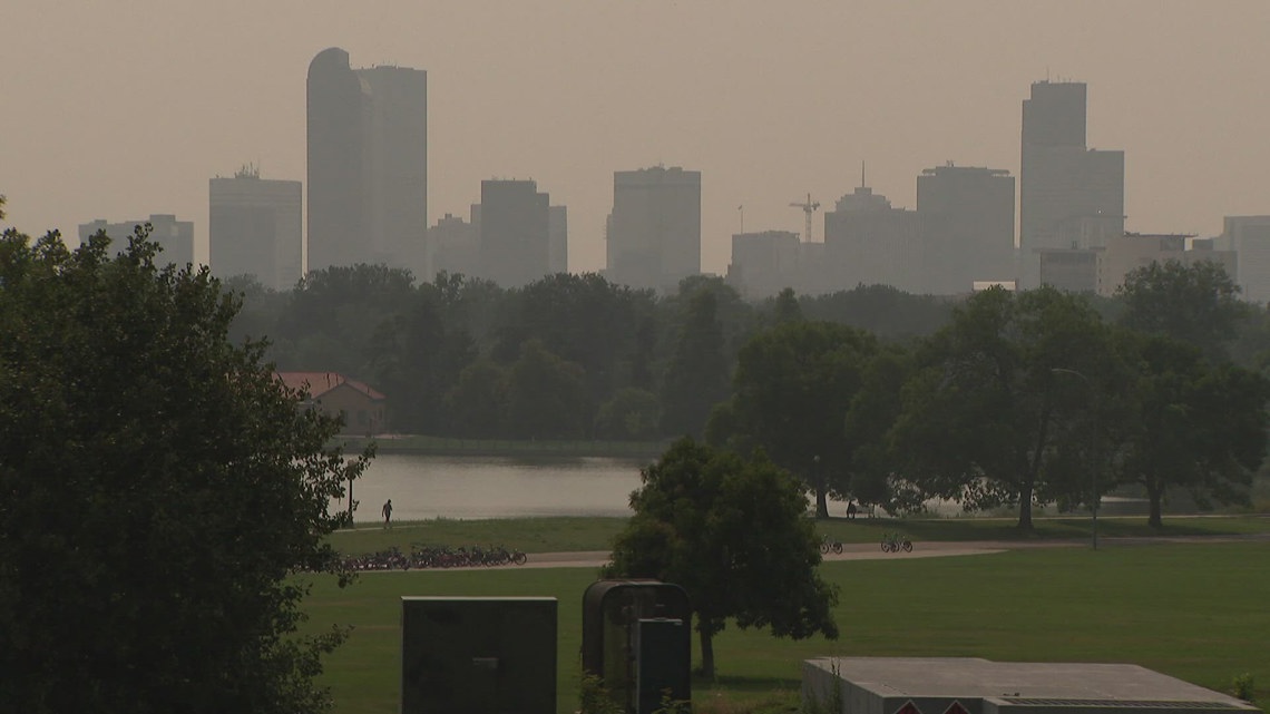 Wildfires outside of Colorado are to blame for the haze | 9news.com