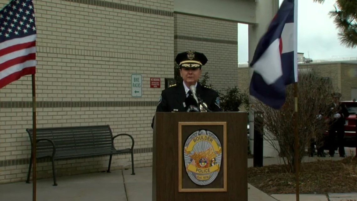 Officer Eric Talley honored 1 year after King Soopers shooting | 9news.com