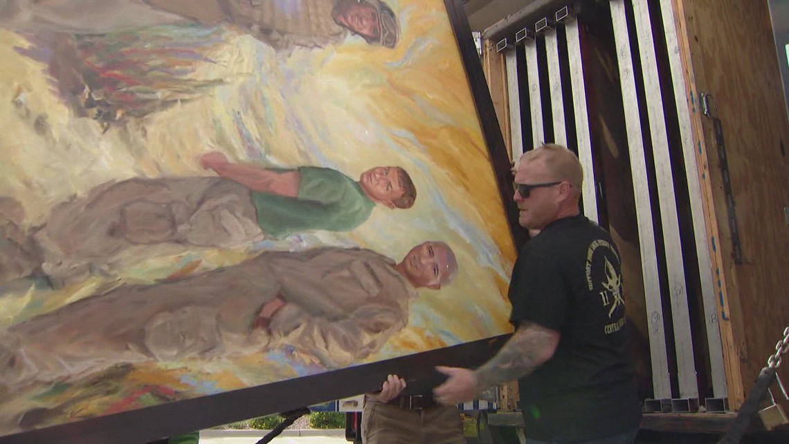 Lyons artist honoring soldiers killed in war | 9news.com