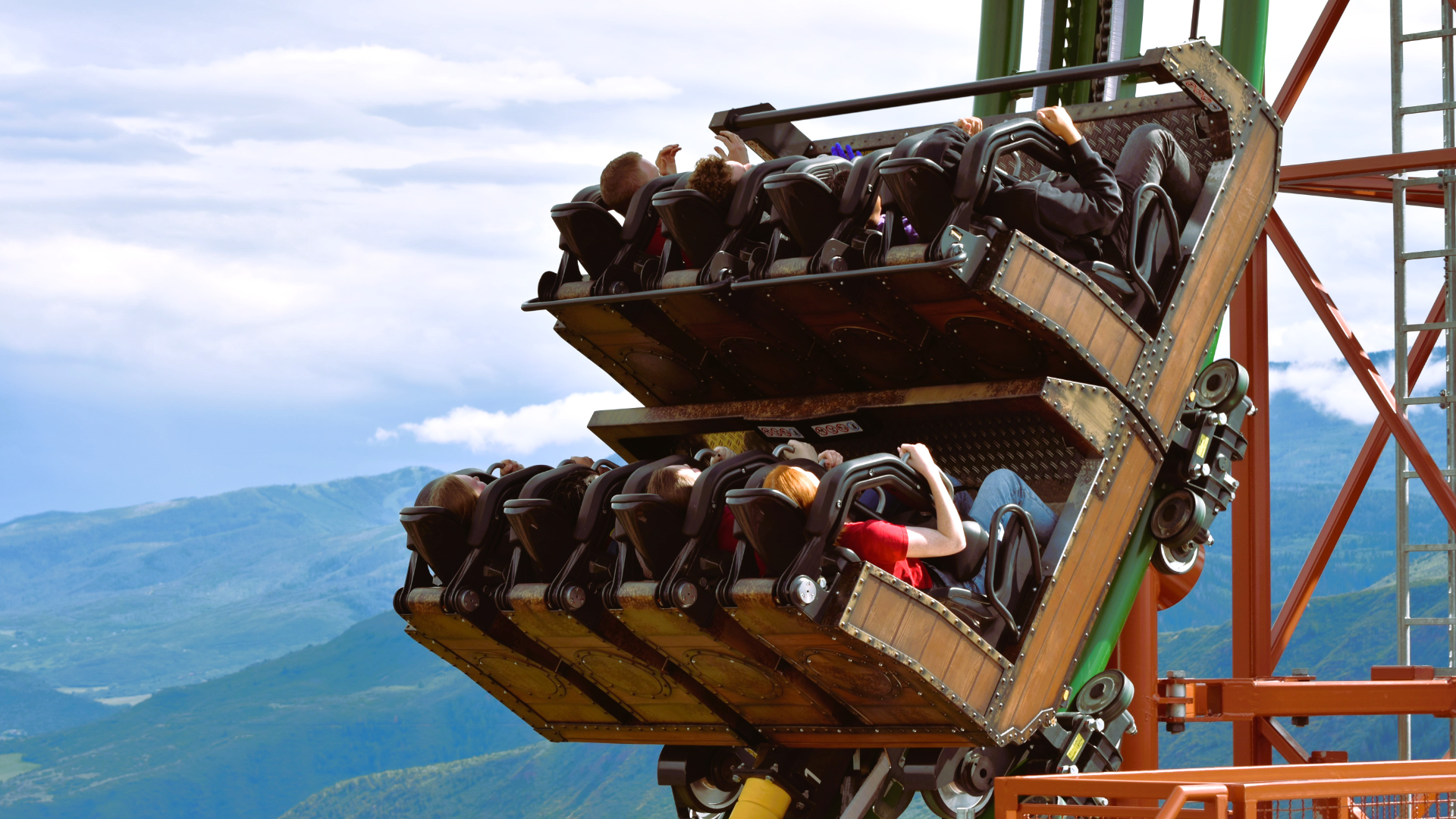 Highest looping roller coaster in US opens in Colorado mountains ...