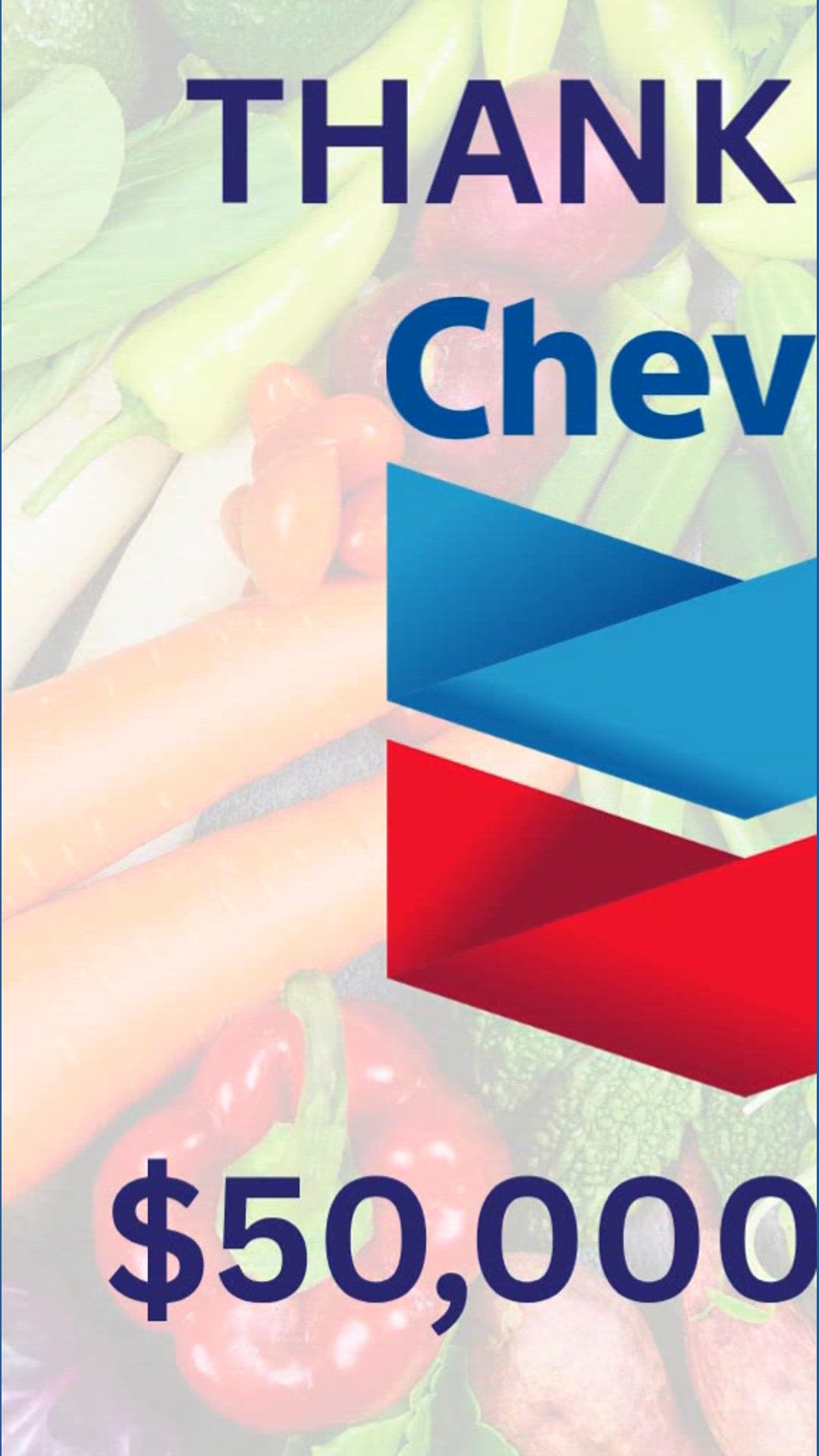 Chevron Makes a Generous Donation to the 9CCS Food Drive and the Weld ...