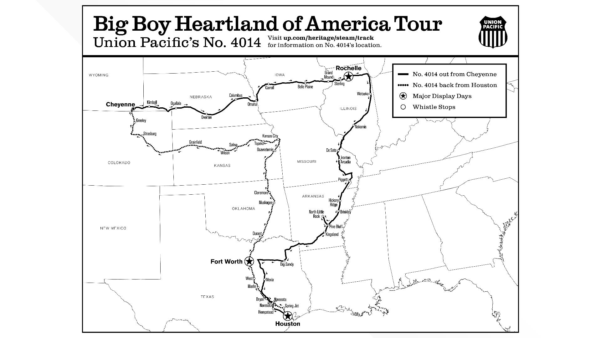 Big Boy steam engine Heartland tour: When to see it in Colorado | 9news.com
