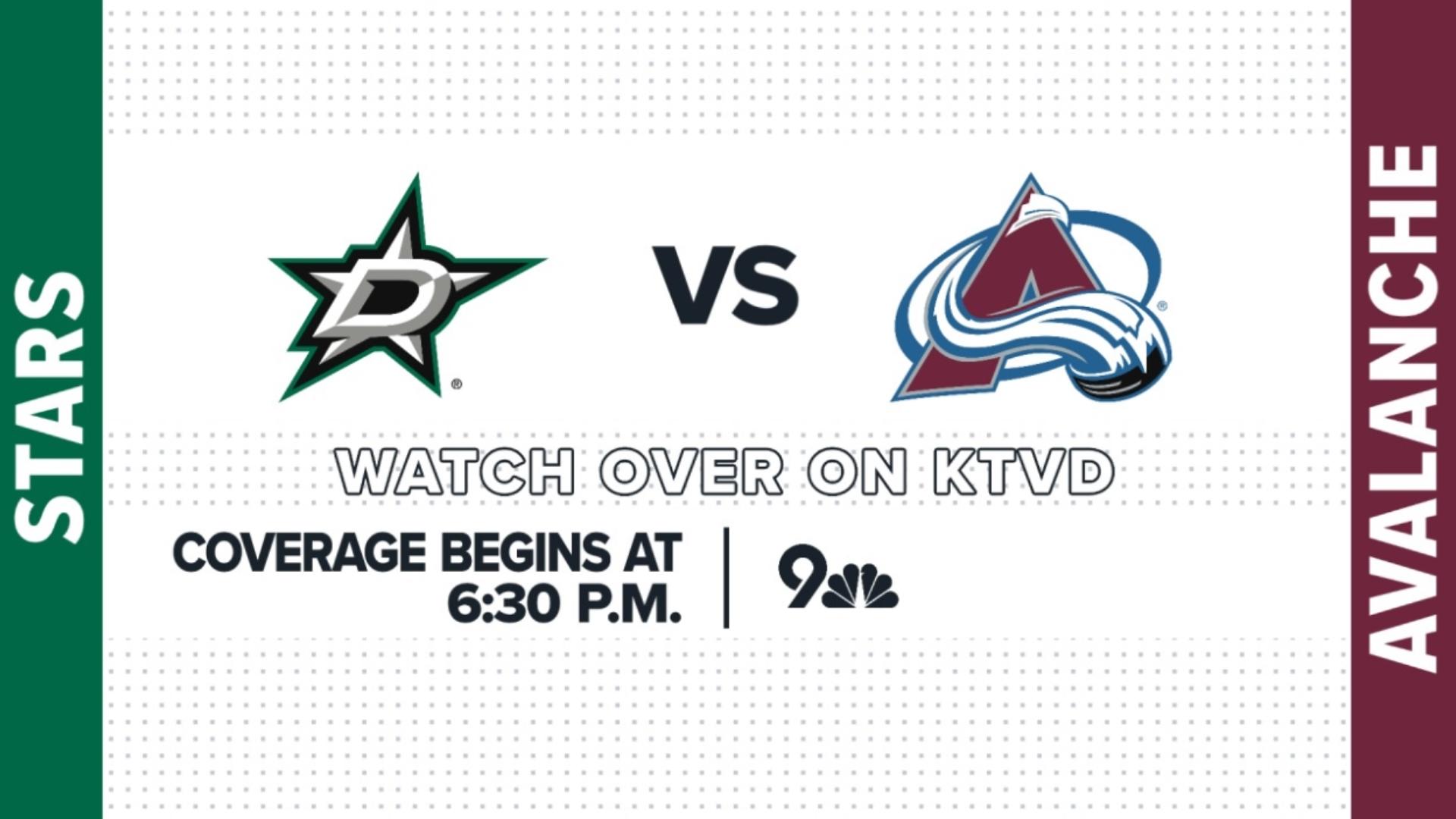 Colorado Avalanche face Dallas Stars on KTVD Channel 20 | 9news.com