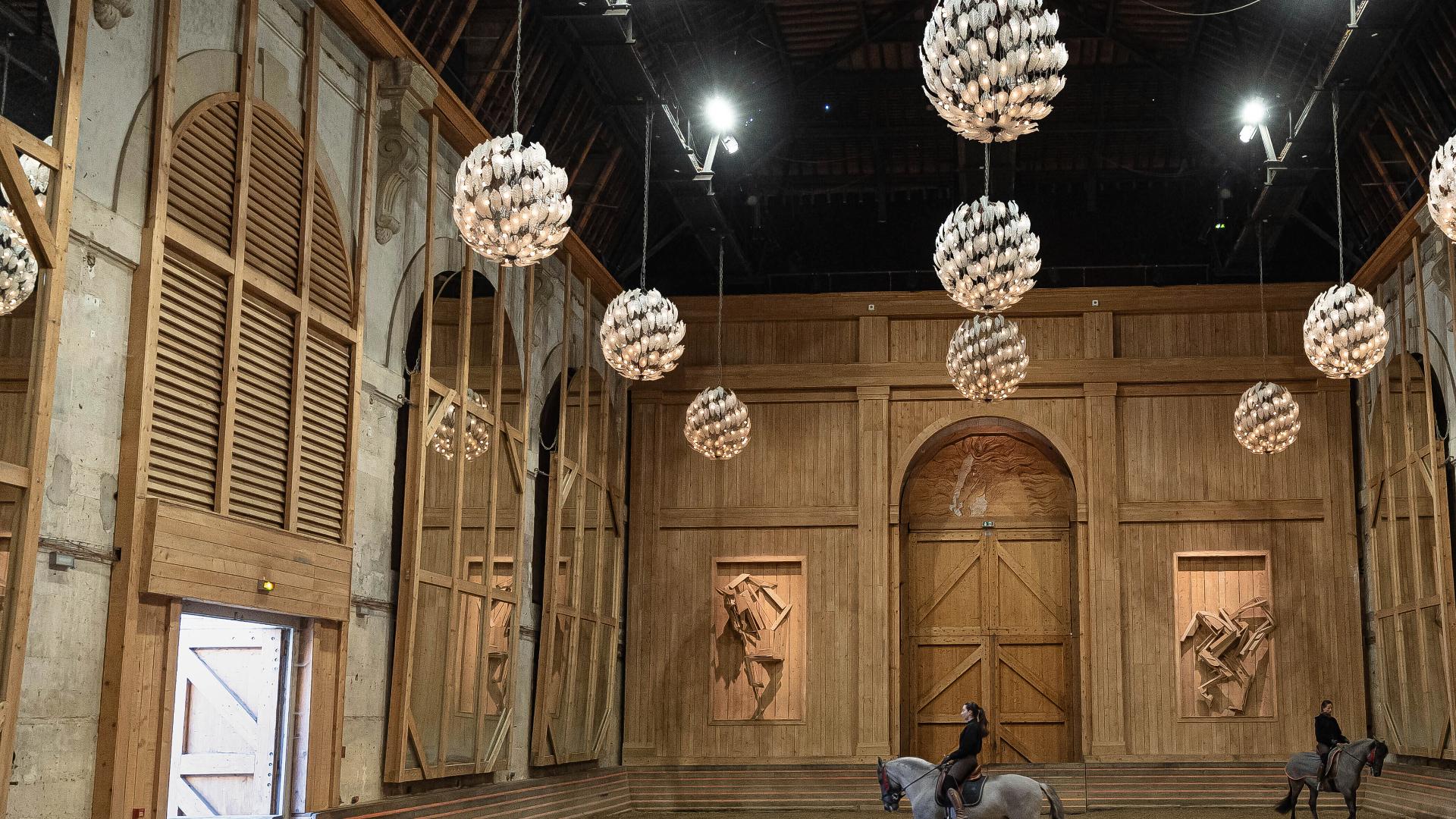 Versailles equestrian venue readying for horses at Paris Olympics ...