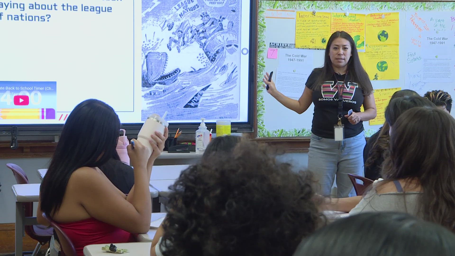 Former DCIS Baker students merge into West High after DPS closures ...
