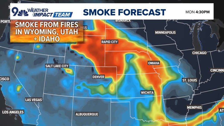 Where is the smoke coming from in Colorado? Forecast tracker | 9news.com