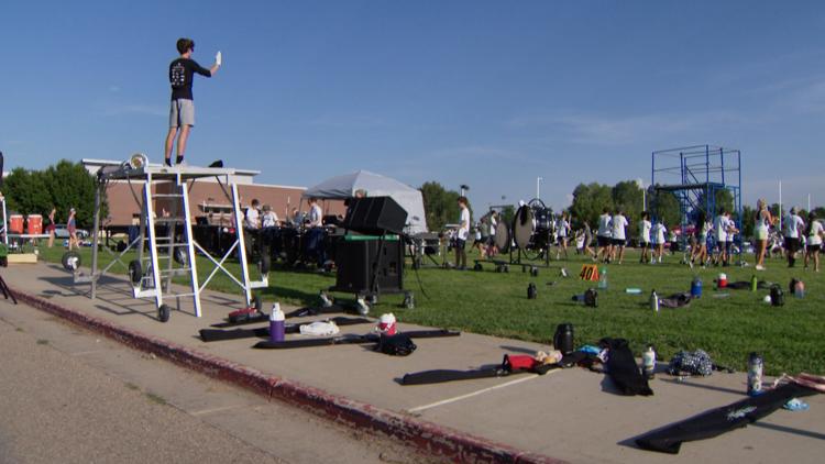 Fossil Ridge High marching band teaches life lessons | 9news.com