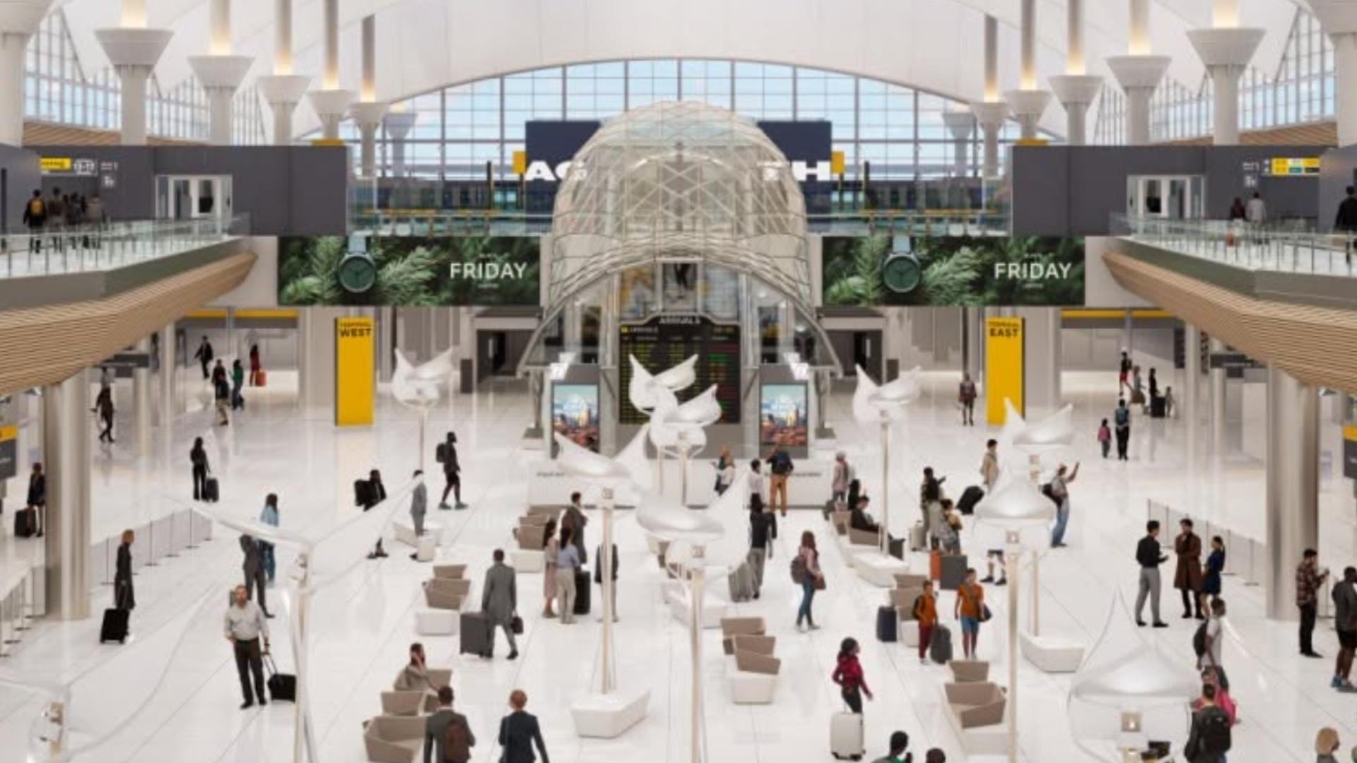 Triple escalator closes at Denver airport for 10 months | 9news.com