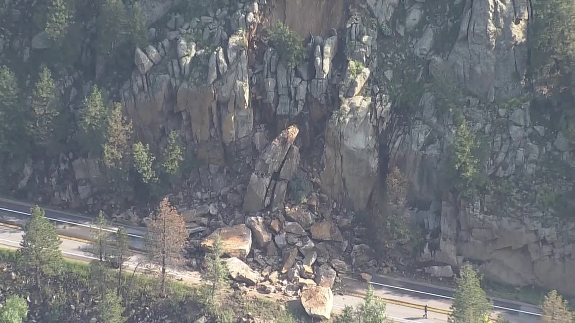 Colorado Highway 7 reopens after rockslide closed it for 12 days ...