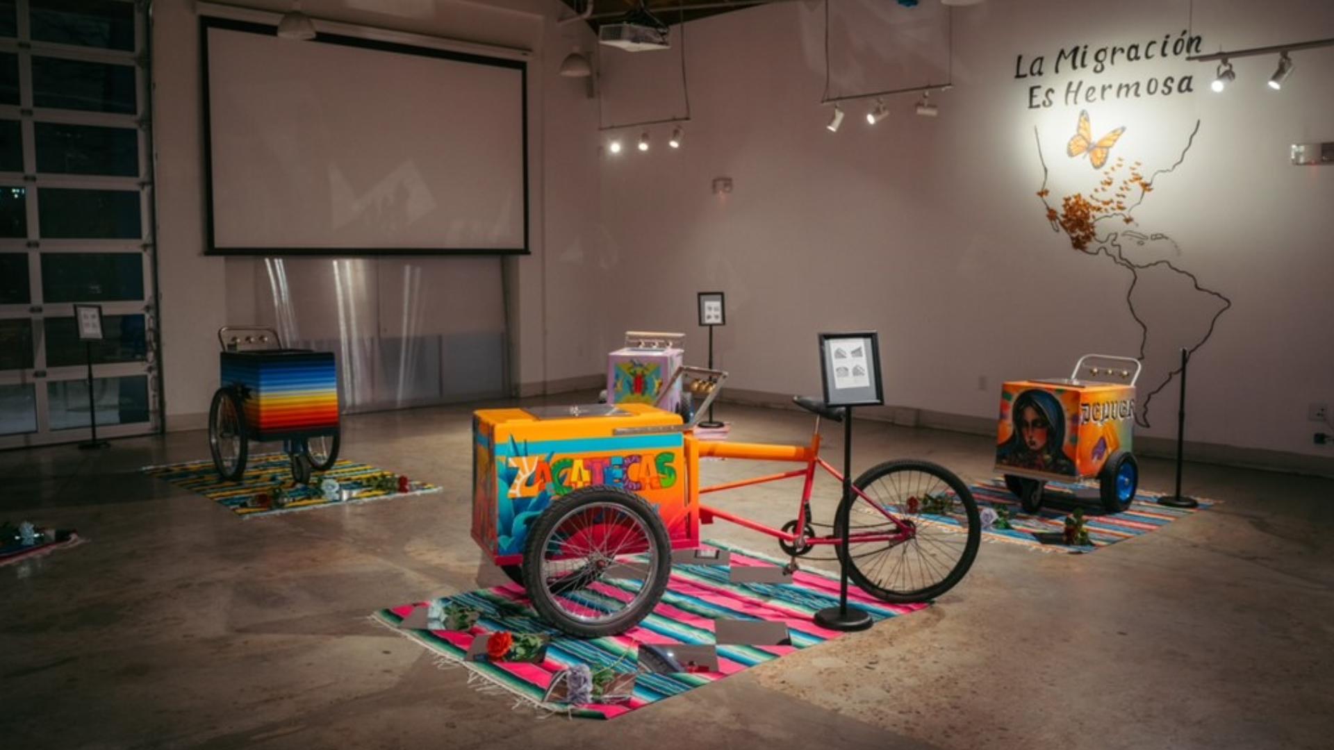 Denver artist spotlights paleteros' stories in exhibition | 9news.com