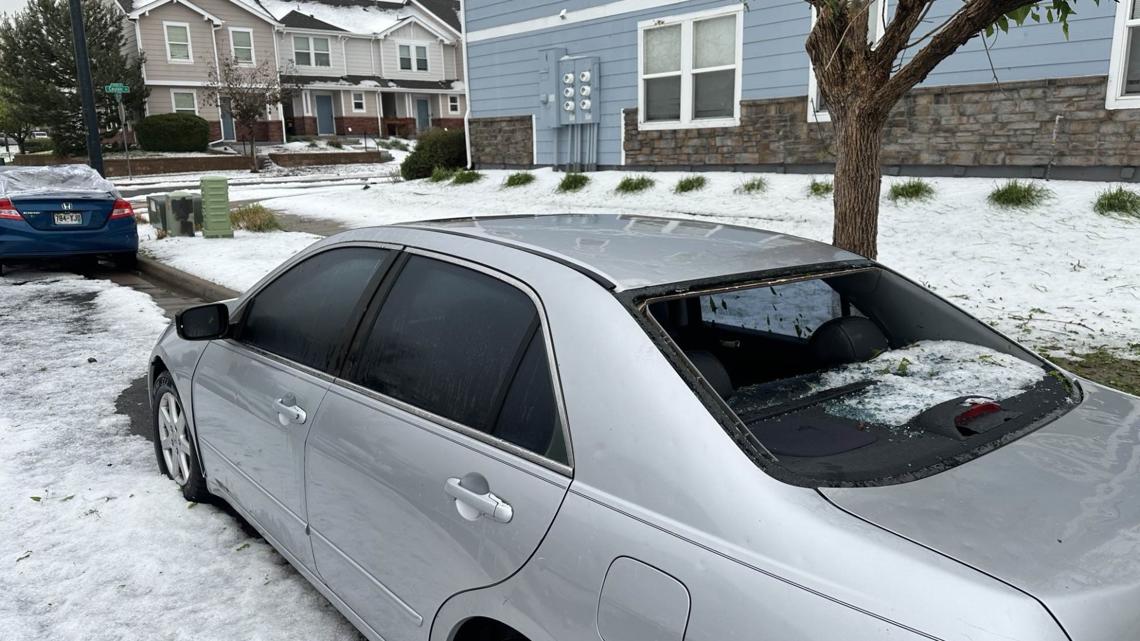 Hail size reports from Denver area thunderstorm | 9news.com