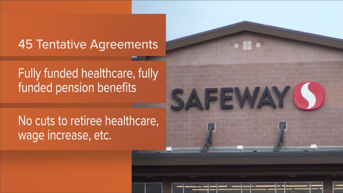 Safeway employees return to work after tentative agreement | 9news.com