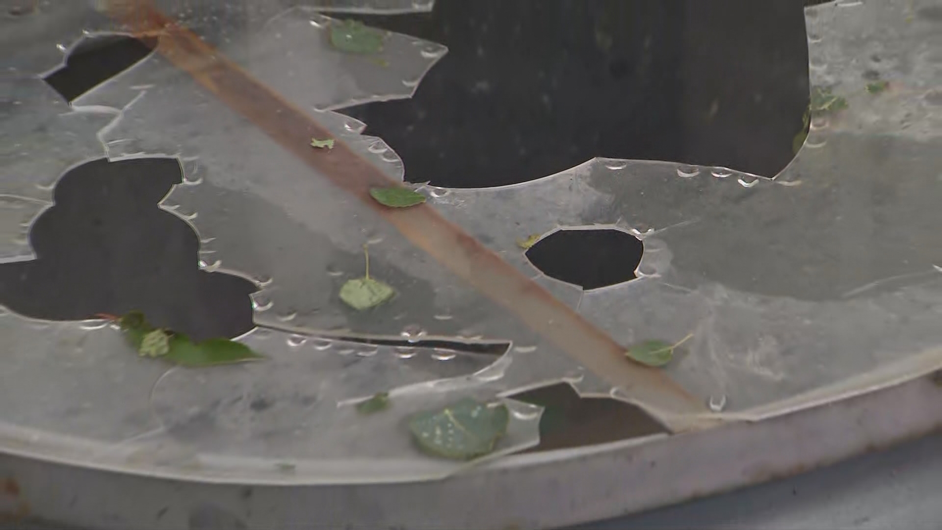 Large hail hit Wiggins area, damaging homes and vehicles | 9news.com
