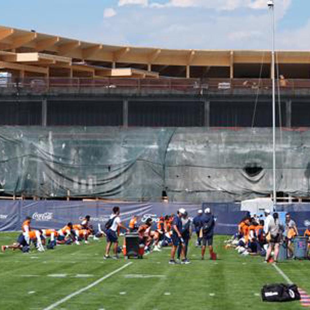 Denver Broncos celebrate new training facility construction milestone ...