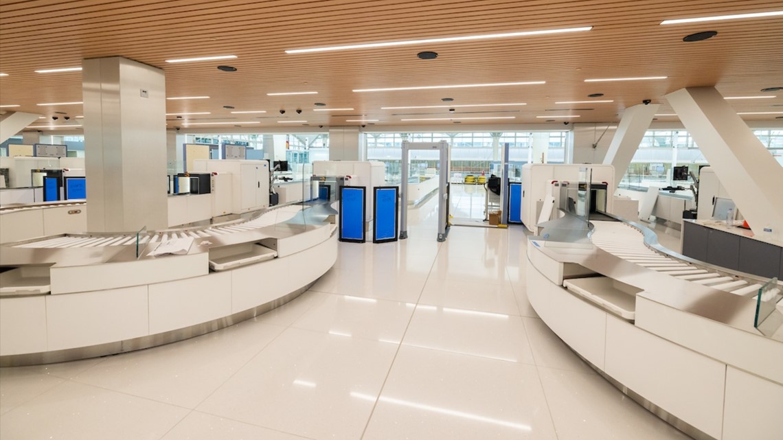 Brand-new West Security Checkpoint opens at Denver airport | 9news.com