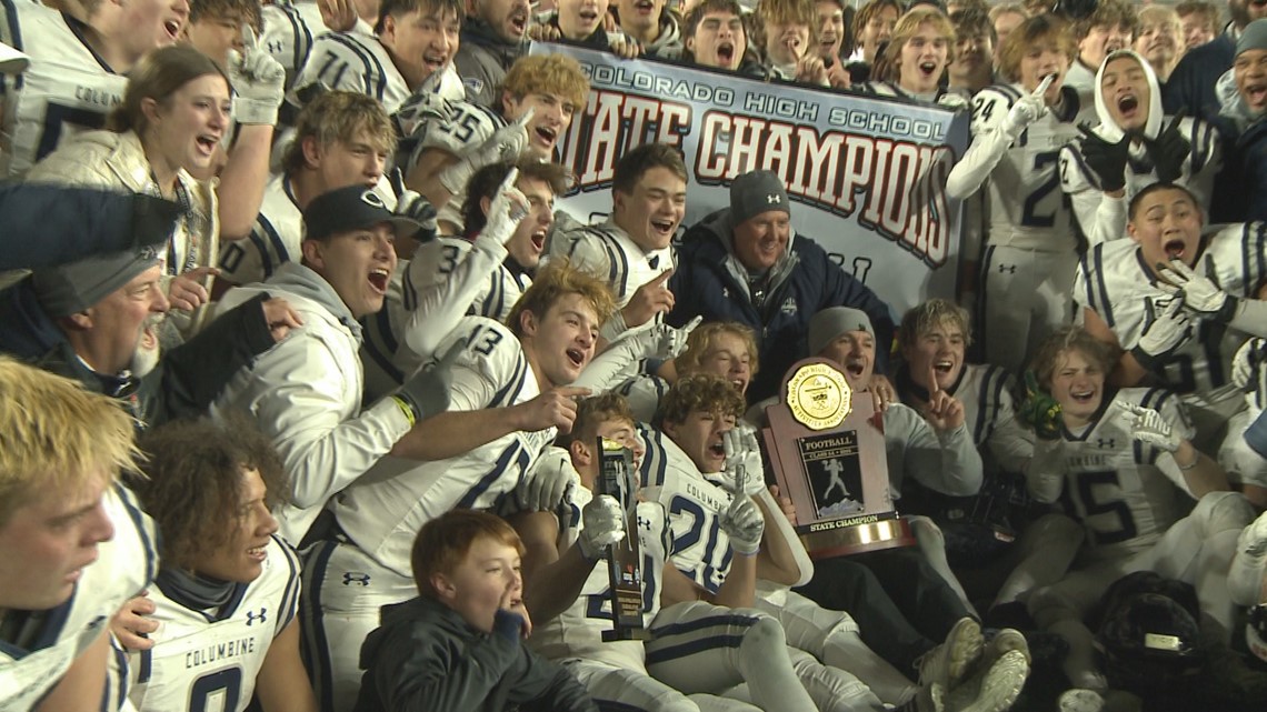 Columbine High School wins 2023 Class 5A football championship | 9news.com