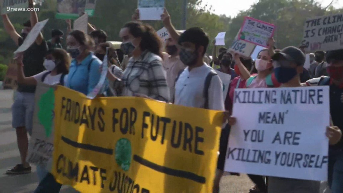 Teens around the world demand action on climate change | 9news.com
