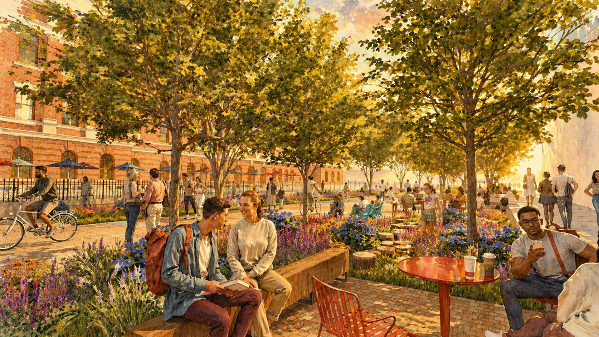 Denver unveils Acoma Street revamp as part of '5280 Trail' project ...