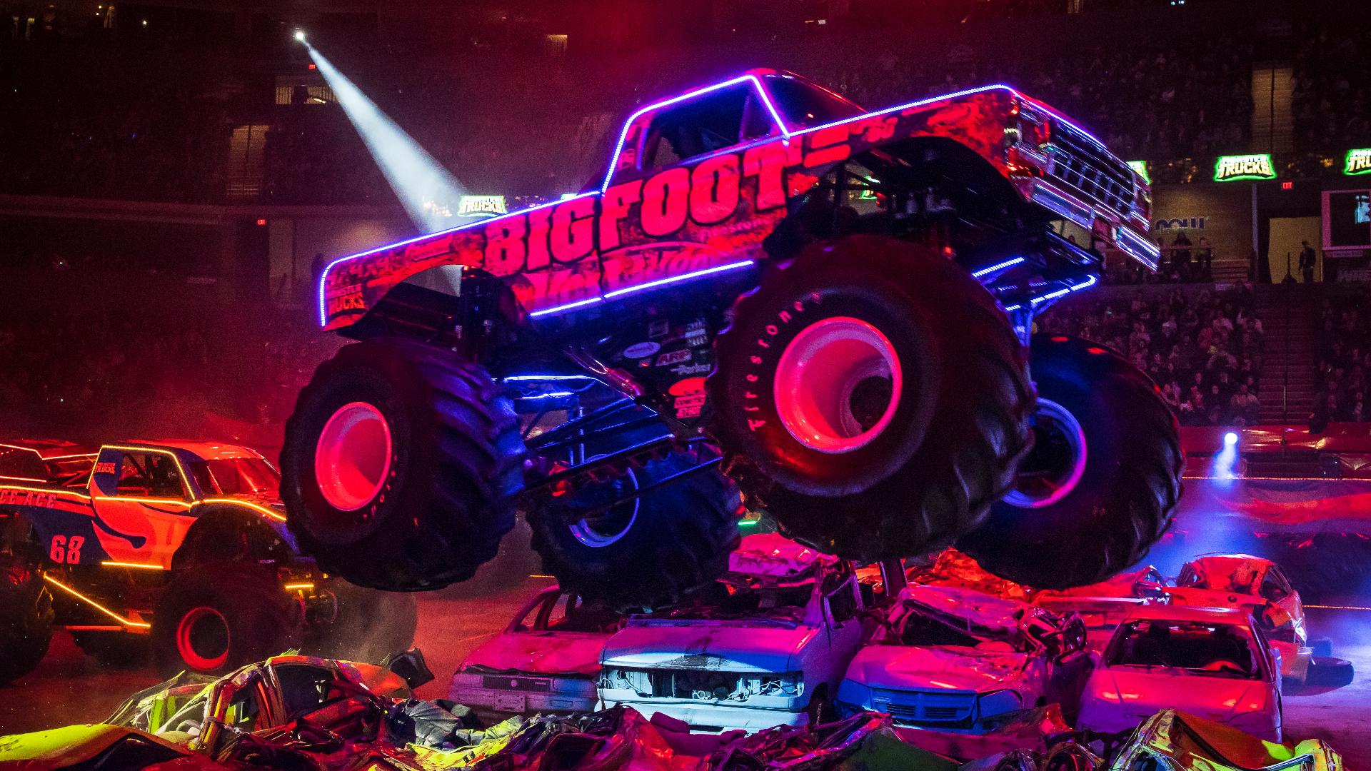 Hot Wheels Monster Trucks Glow Party to light up Ball Arena | 9news.com