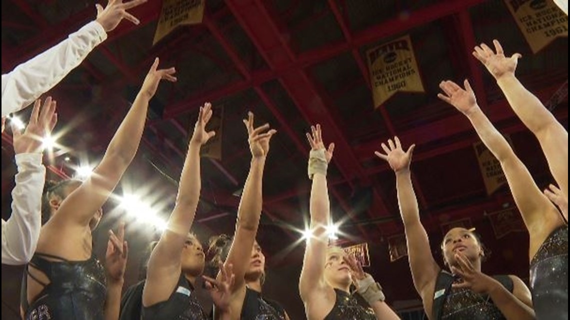 A seven-figure star, an Olympic gold medalist, and top gymnastics teams ...