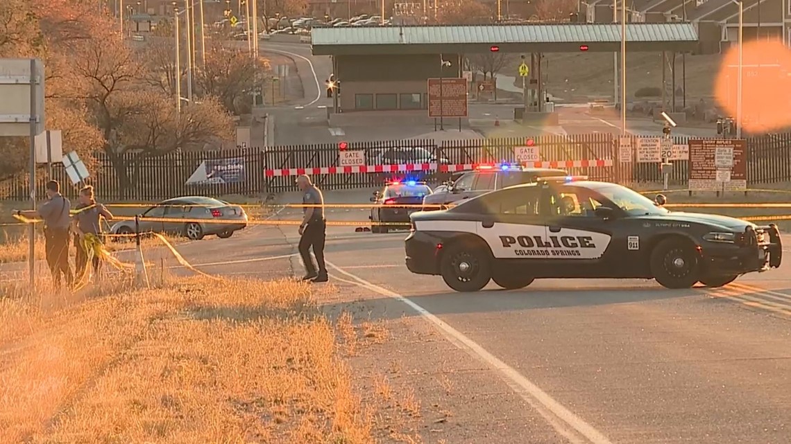 Road road rage suspect shot by officer outside Fort Carson | 9news.com