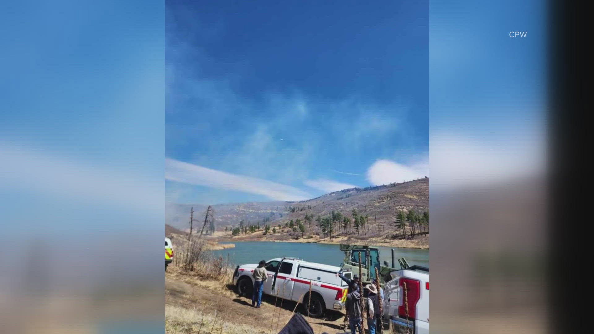 Fire near Colorado-New Mexico border burns 1,000+ acres | 9news.com