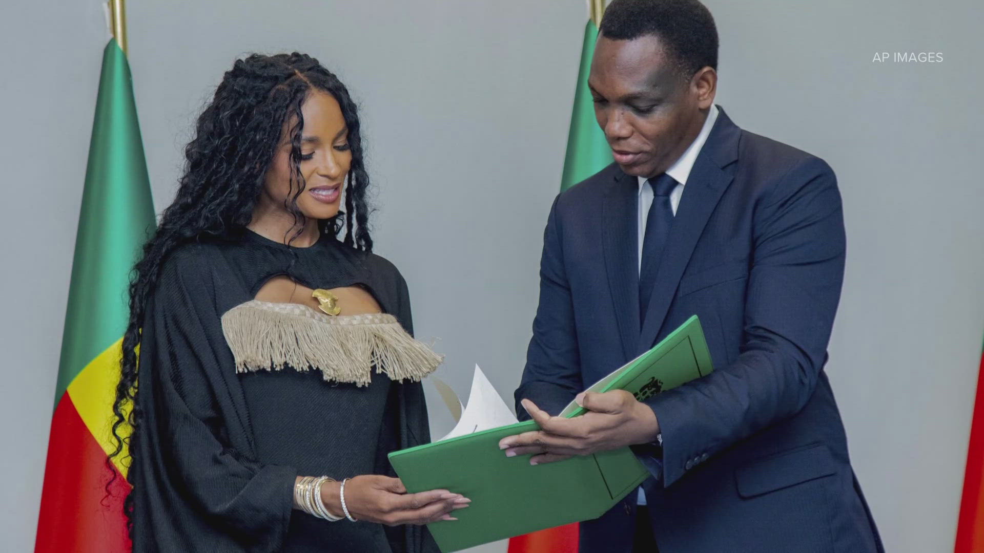 Ciara gains Benin citizenship under law for descendants of enslaved ...