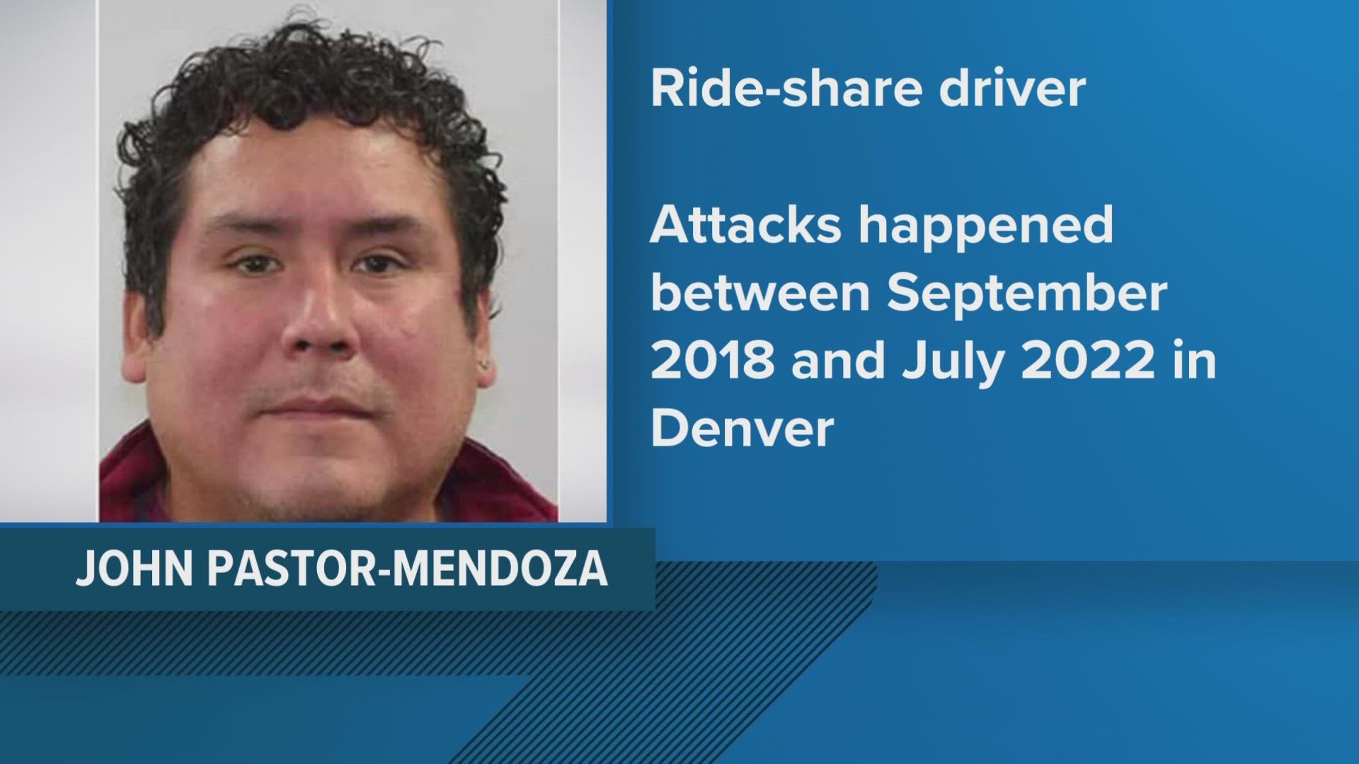 Denver ride-share driver charged with sexually assaulting several women | 9news.com