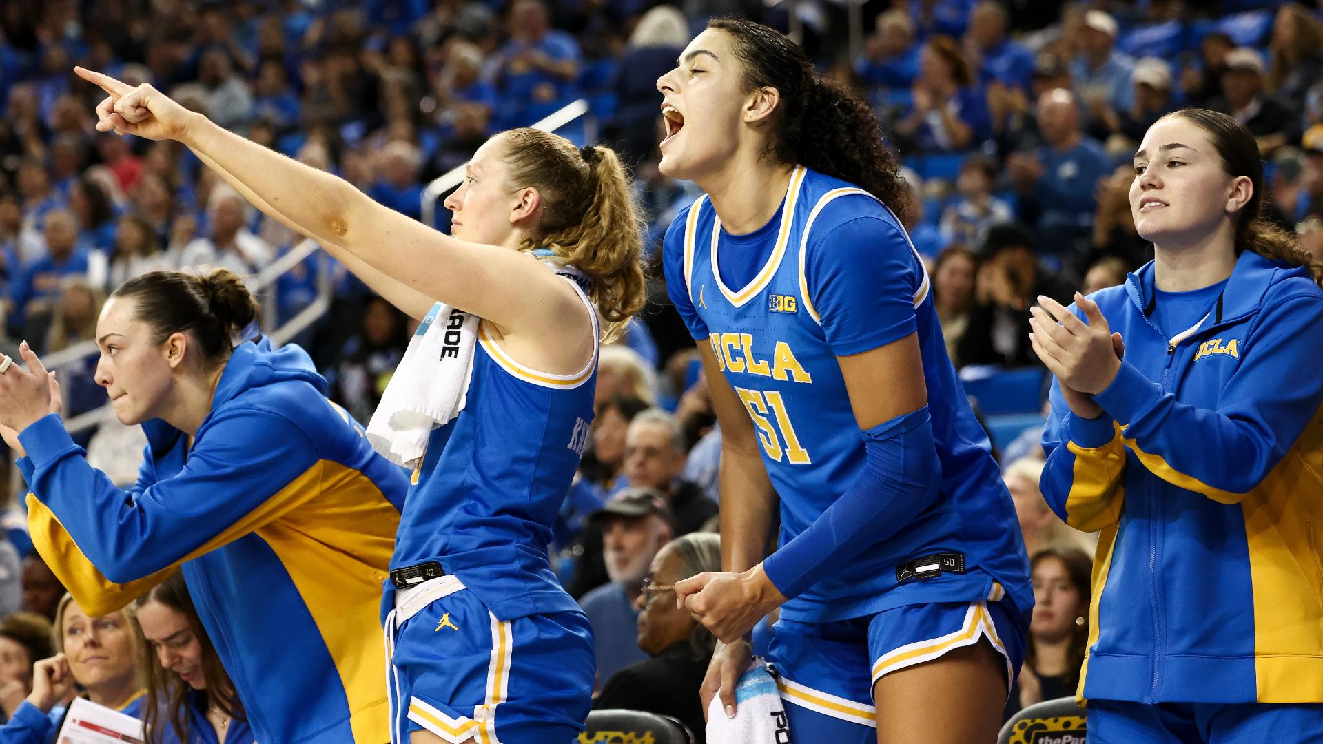 Lauren Betts' double-double leads No. 4 UCLA women to 80-46 rout of ...