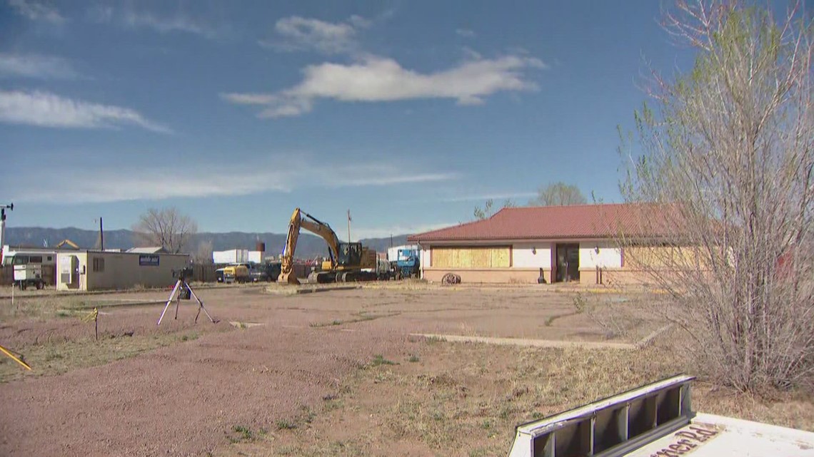 Latest headlines | Demolition of Penrose funeral home underway | 9news.com