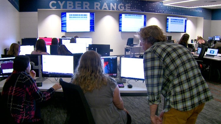Girls demonstrate cybersecurity skills at Colorado competition | 9news.com