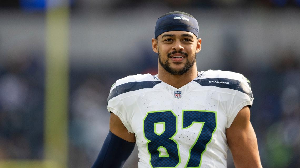Seahawks cut Noah Fant, save $8.91M for training camp | 9news.com