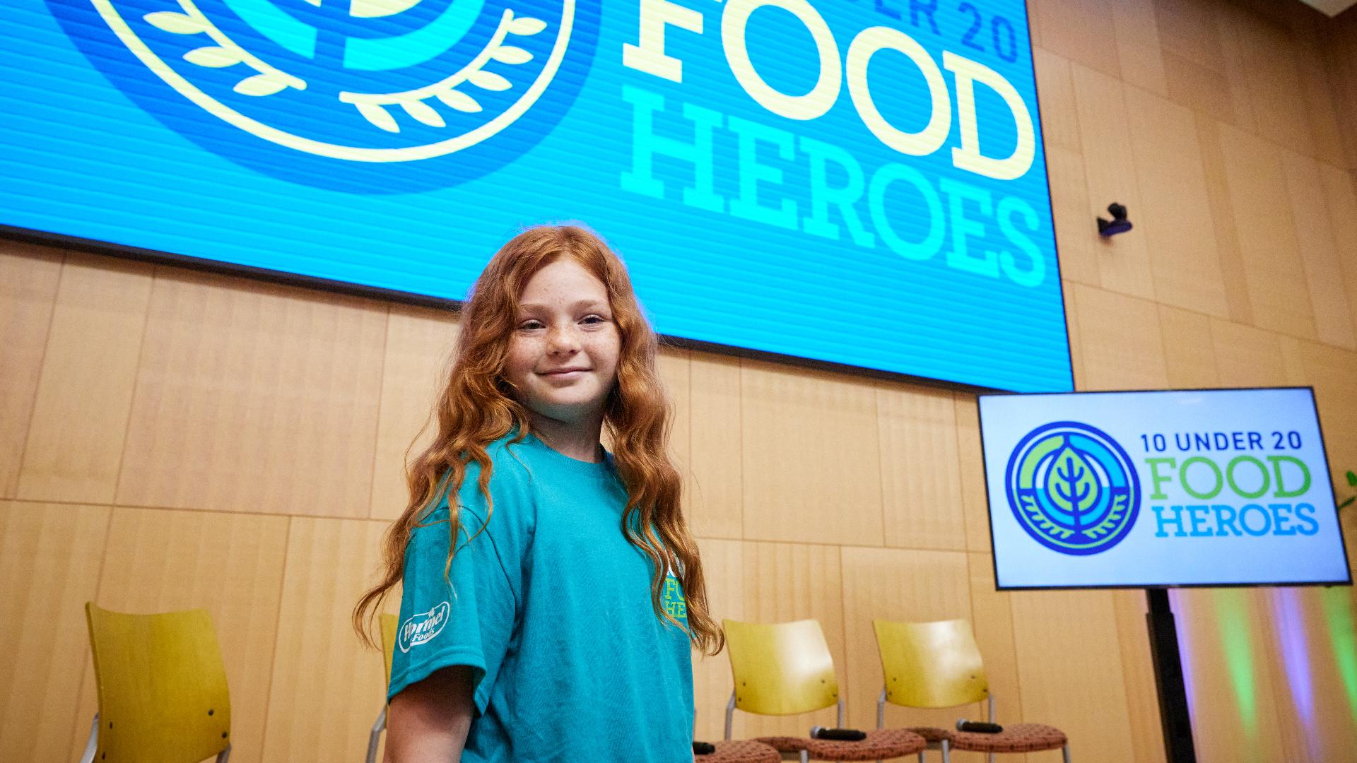 11-year-old volunteer doing good | 9news.com