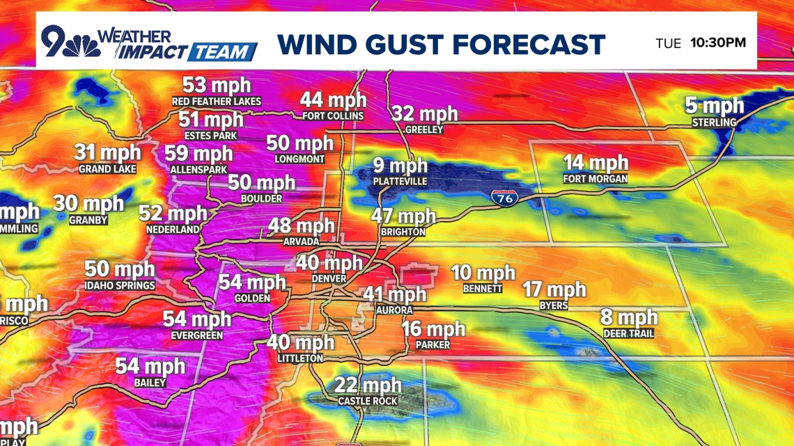 Denver, Colorado, Front Range weather forecast | 9news.com