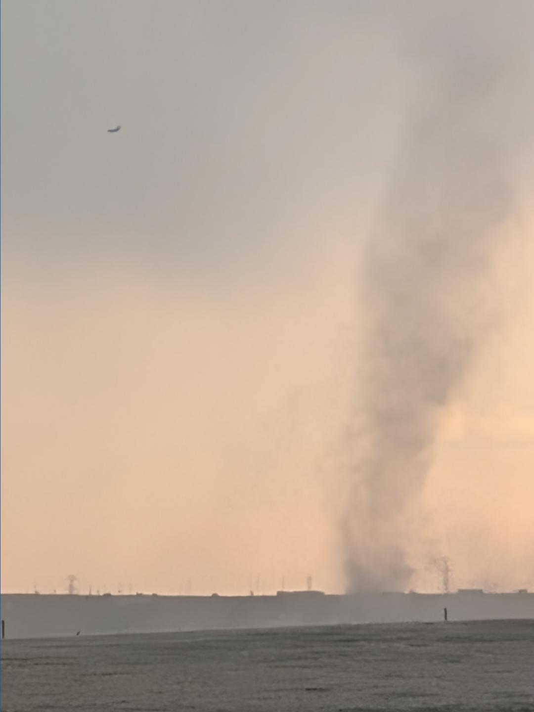 Gustnado touches down near Denver airport | 9news.com