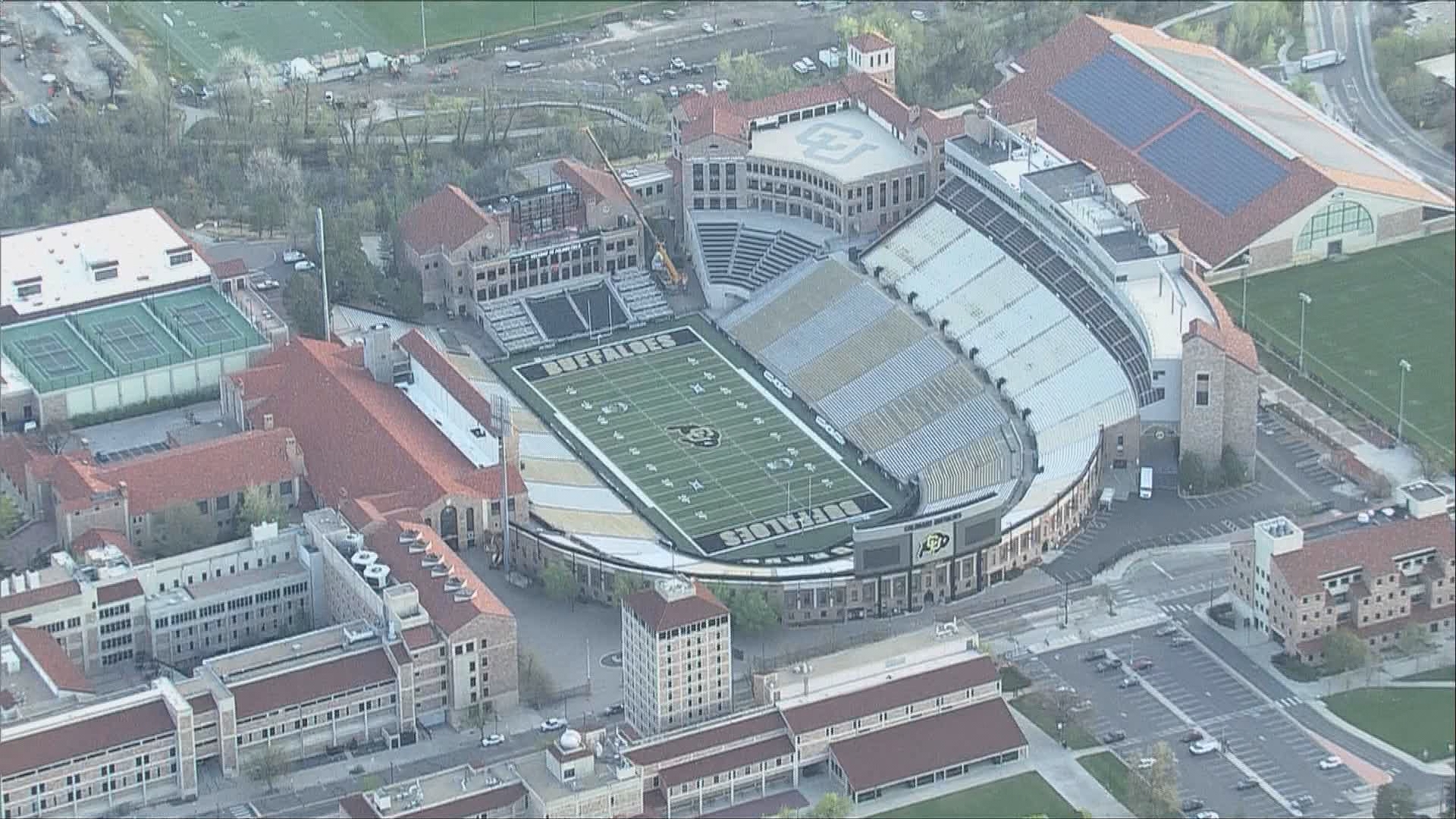Folsom Field prepares for 2026 Black and Gold spring game | 9news.com