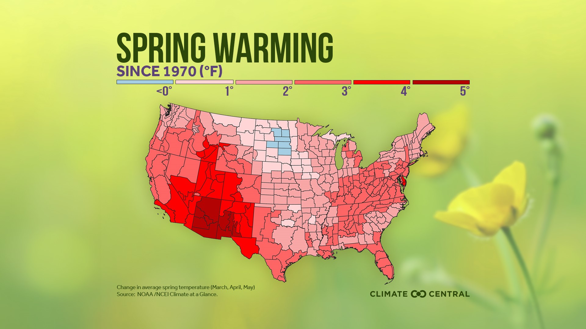 Spring temps in Denver not warming as fast as other parts of West ...