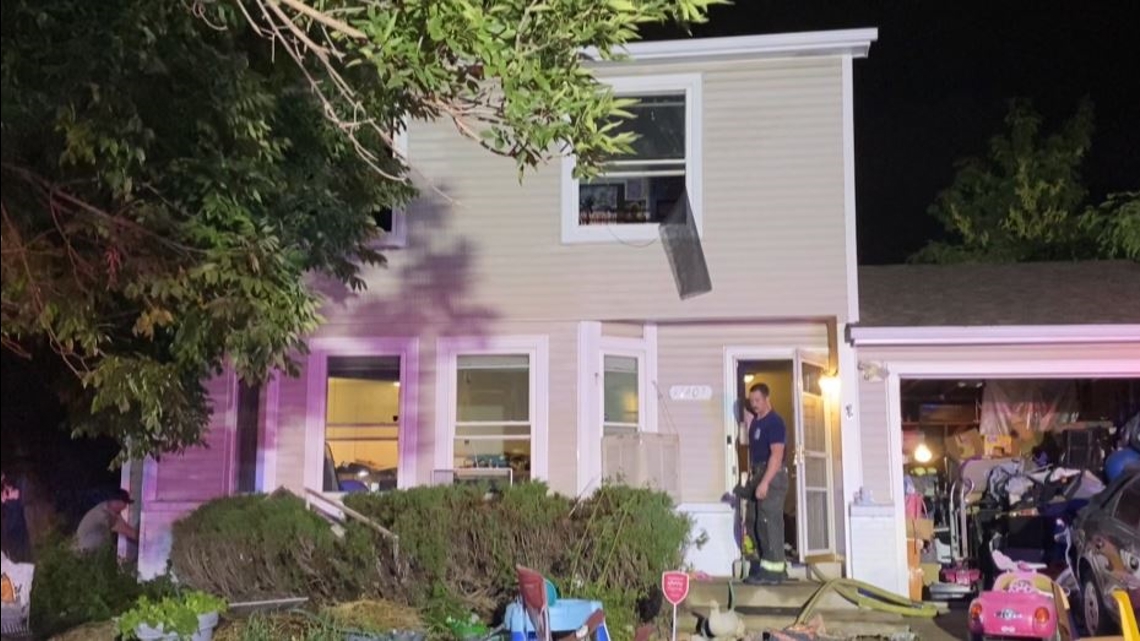 House fire injures 1, displaces 12 | 9news.com