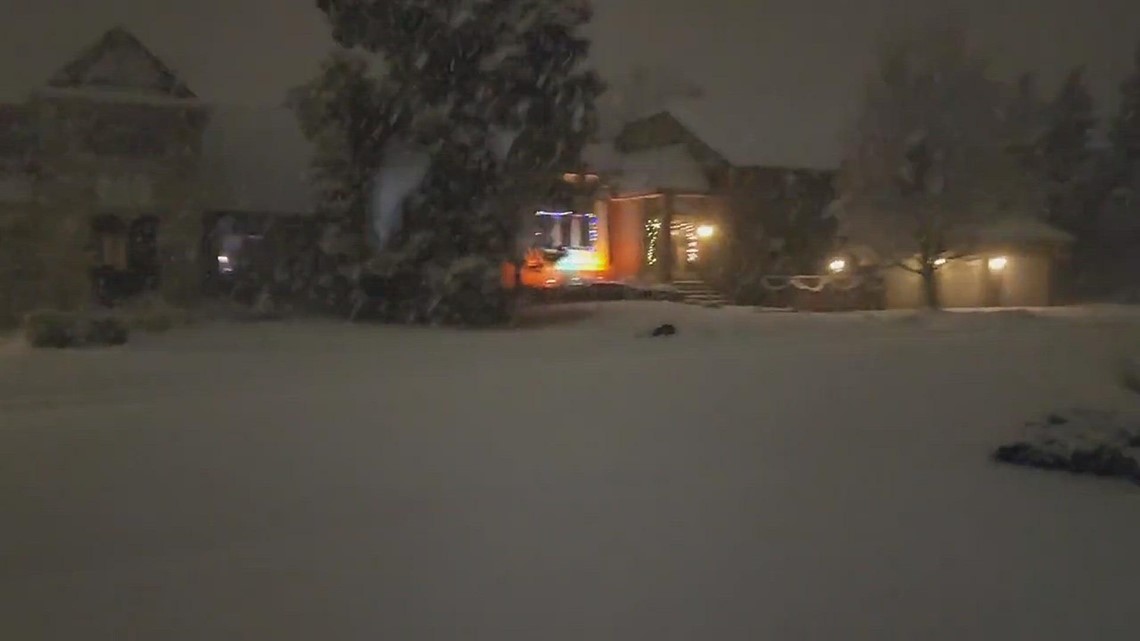 Snow in the Vista @ 9PM | 9news.com
